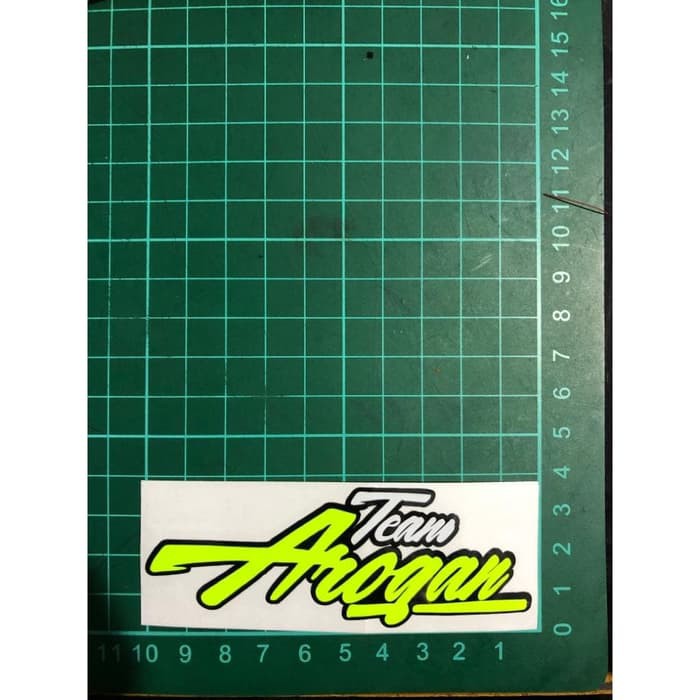 Jual Stiker tim arogan sticker team arogan | Shopee Indonesia