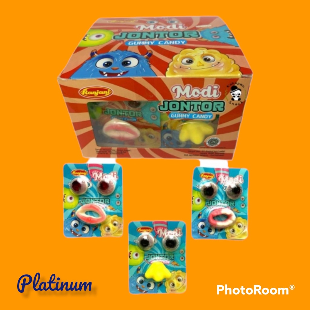 Jual Modi Jontor Gummy Candy Ranjani | Isi 24 Pcs | Shopee Indonesia
