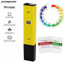 Jual ALAT UKUR KEASAMAN AIR PH METER DIGITAL TEST PEN ATC HYDROPONIC ...