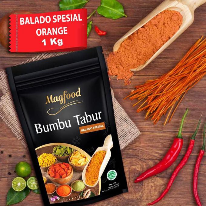Jual MAGFOOD BUMBU TABUR BALADO SPESIAL KEMASAN 1 KG | Shopee Indonesia