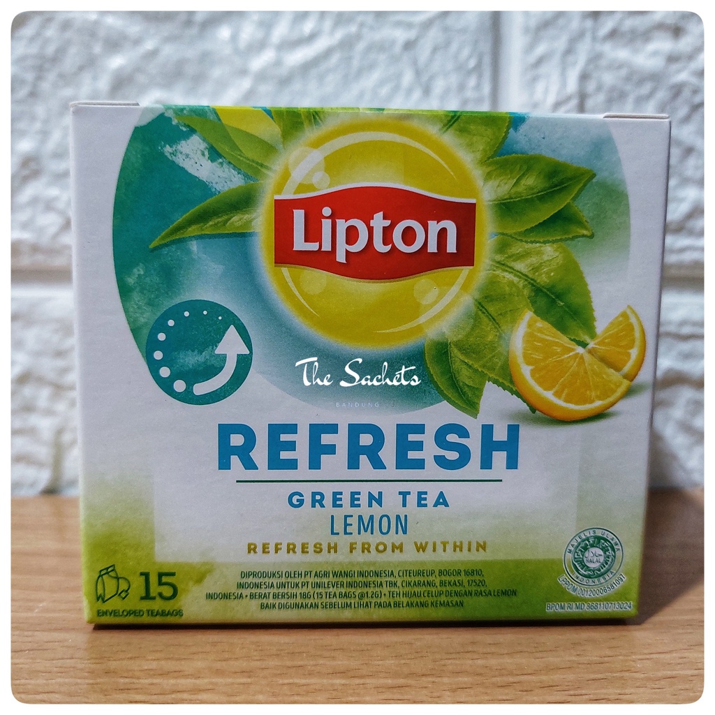 Jual Lipton Green Tea Ritual Delight Refresh Sachet | Shopee Indonesia