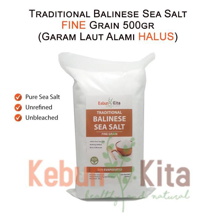Jual Traditional Balinese Sea Salt 500Gr ( Garam Laut Alami ) | Shopee ...