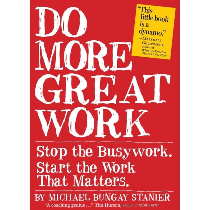 Jual Buku - Do More Great Work (Softcover) | Shopee Indonesia