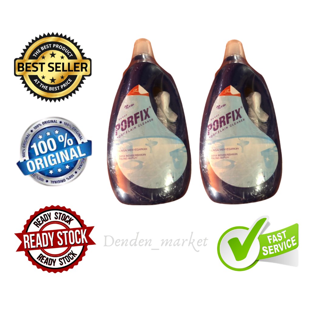 Jual PORFIX PORSTEX PEMBERSIH KERAMIK 1 LITER / PEMBERSIH LANTAI, BAK ...