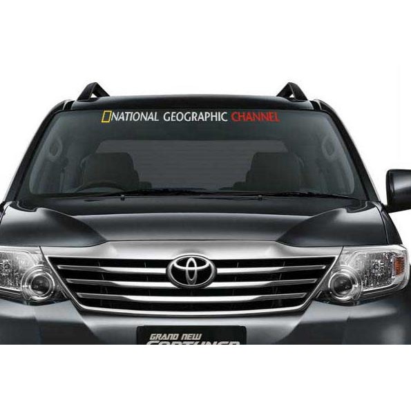 Jual Sticker National Geographic Channel Winshield | Shopee Indonesia