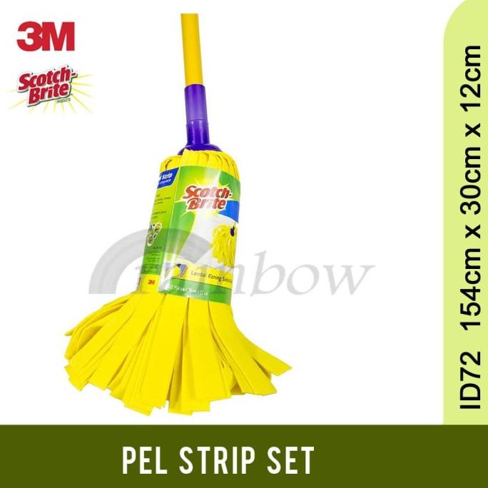Jual OPEN RESSELER 3M Scotch Brite Pel Strip Set - Kain Pel Kuning ...