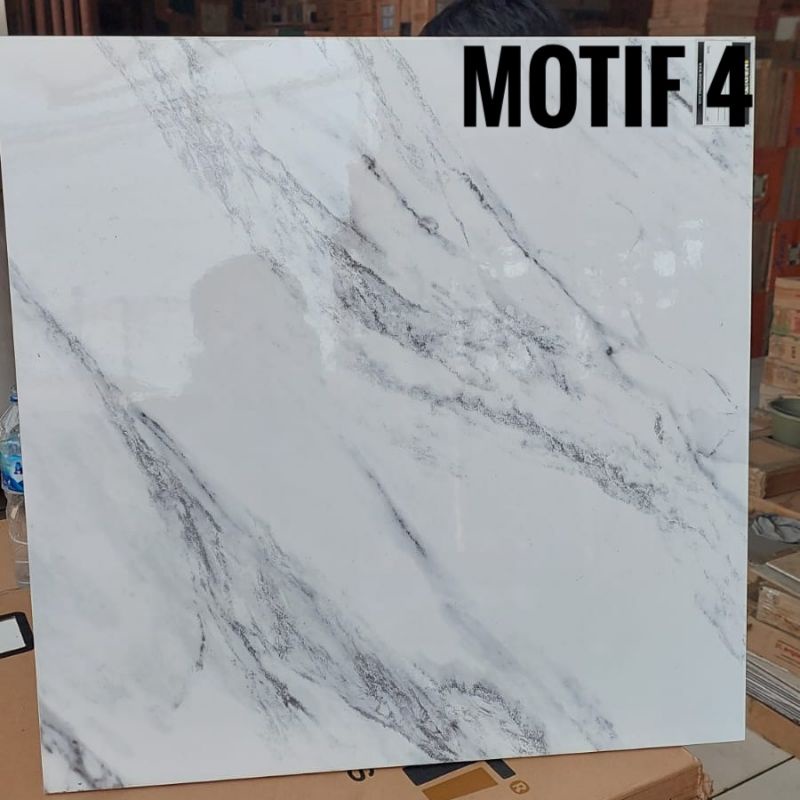 Jual GRANIT LANTAI 60x60 PUTIH MOTIF MARMER CARARA MARBLE HARGA PERDUS - HABITAT | Shopee Indonesia