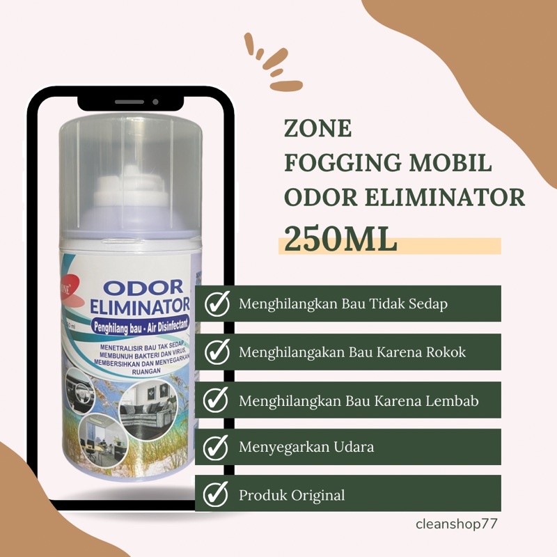 Jual Fogging mobil Fogging Mobil, Odor Eliminator Zone 250ml, Semprotan ...