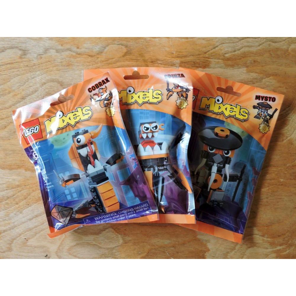 Jual LEGO MIXELS SERIES 9 NINDJAS - ( COBRAX, SPINZA, MYSTO ) | Shopee ...
