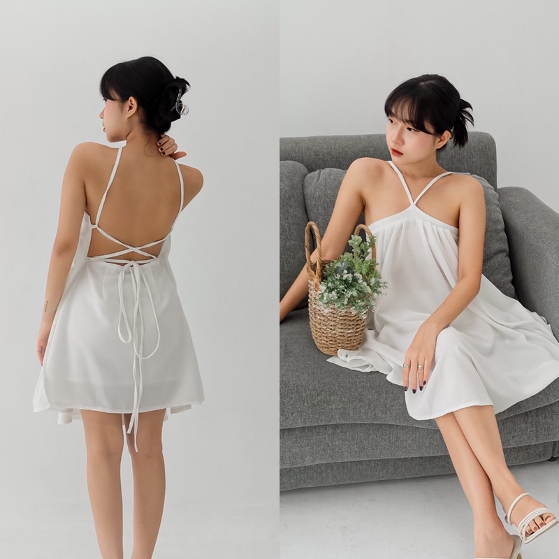 Jual Lala Mini Backless Dress | Shopee Indonesia
