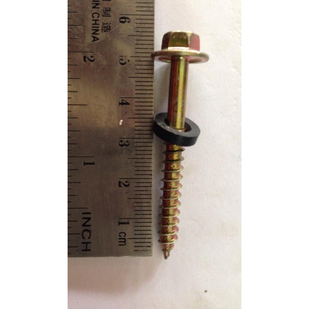 Jual Baut roofing kayu / skrup baud roofing kayu drat kasar 12 x 50 mm ...