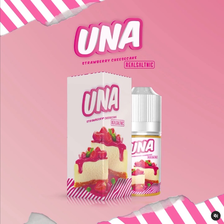 Jual Liquid Una Pods Friendly Vape Vapor Murah Saltnic Strawberry ...