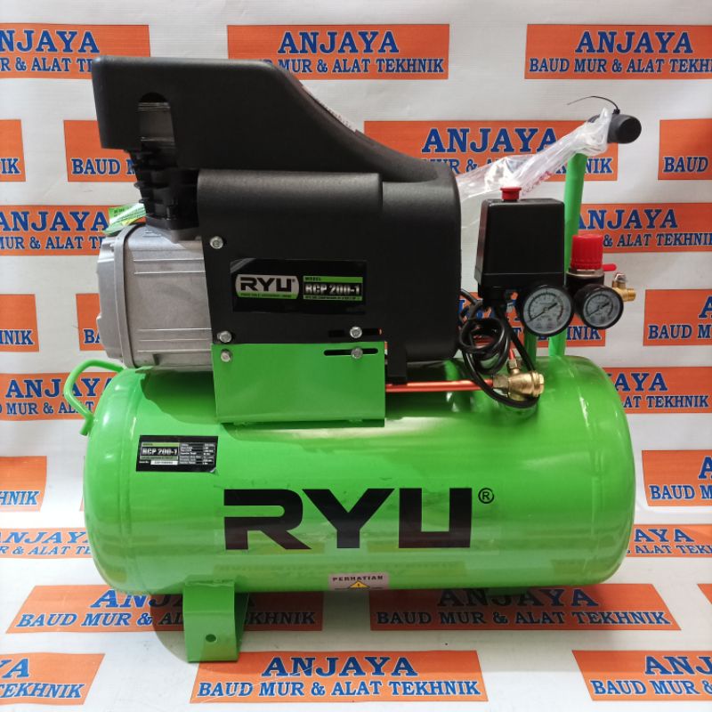 Jual RYU Compressor 35 liter 2 HP- 1 ( RCP 200-1 ) | Shopee Indonesia