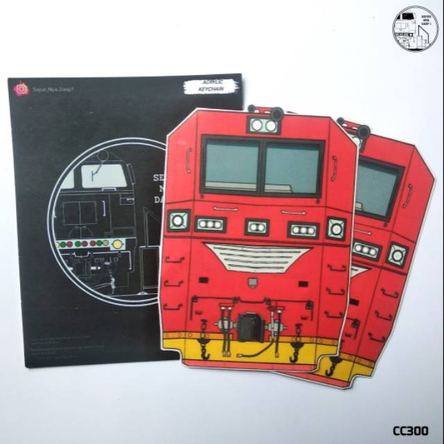 Jual Stiker lokomotif CC300 | Shopee Indonesia