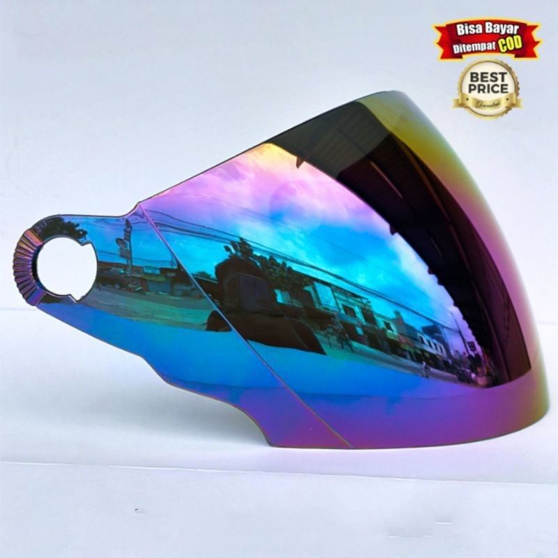 Jual kaca helm grab / helm ojol / kaca helm Honda TRX | Shopee Indonesia