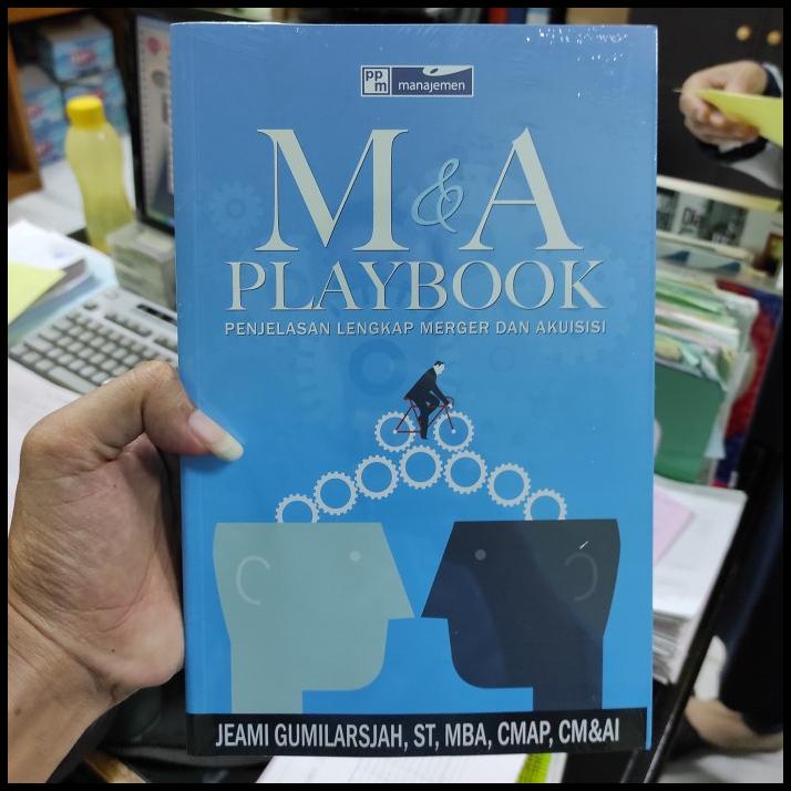 Jual Buku M & A Playbook Penjelasan Lengkap Merger Dan Akusisi Original ...