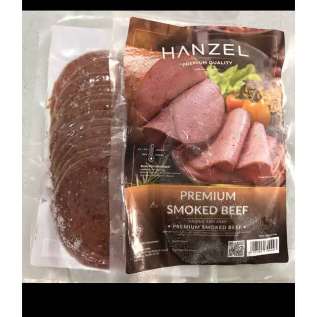 Jual Hanzel Smoked beef 200gram | Shopee Indonesia