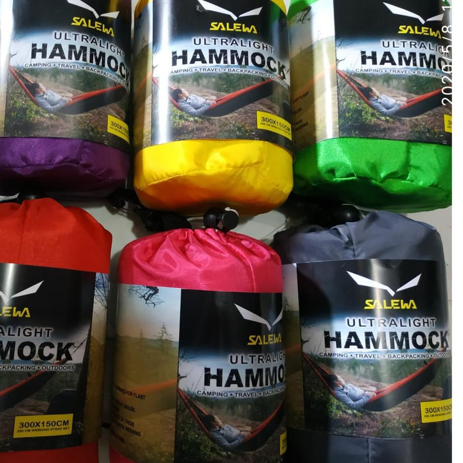 Jual TRG ♥ Hammock Single Ultralight Size cm Full Bartex - Ayunan Gantung Dewasa Besar - Hamock ...