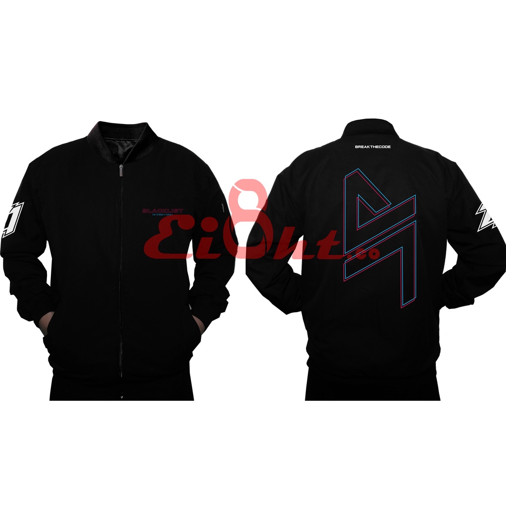 Jual Jaket Bomber Blacklist International New Series Mobile Legend ...
