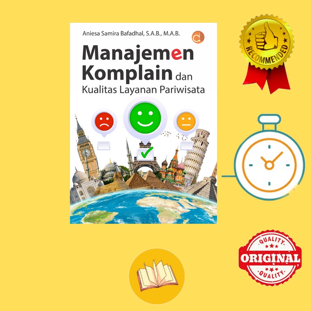 Jual Buku Manajemen Komplain Dan Kualitas Layanan Pariwisata - Aniesa - SU | Shopee Indonesia
