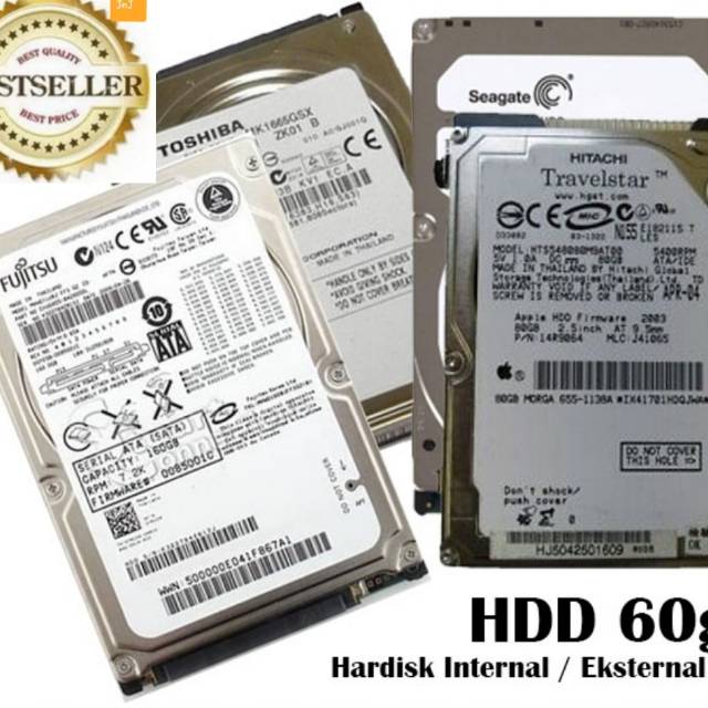 Jual hdd 60 G atau Hardisk internal 60Gb | Shopee Indonesia