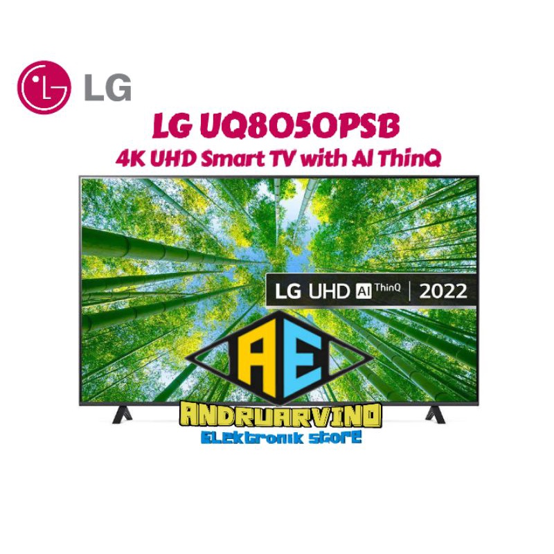 Jual LG LED TV 43 Inch 43UQ8050 4K UHD Smart TV with Al ThinQ ...
