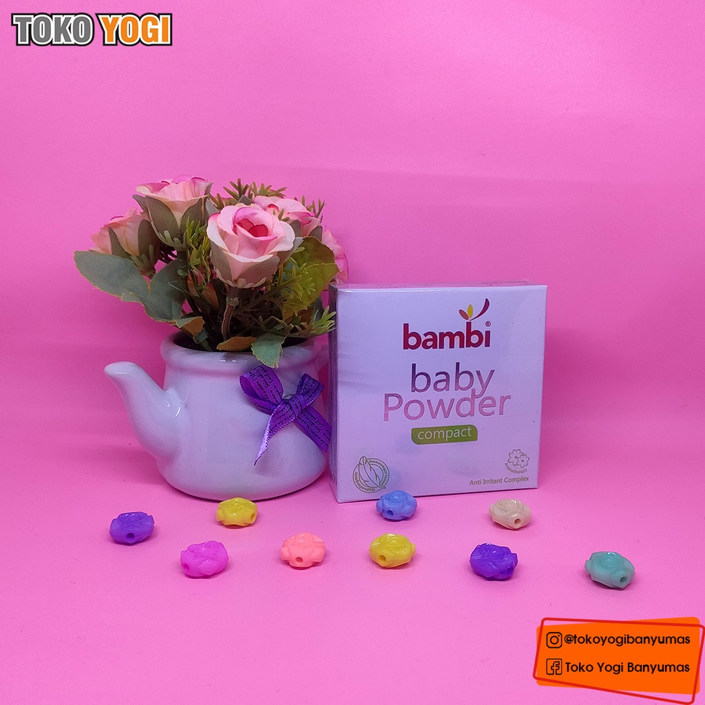 Jual BAMBI BABY POWDER COMPACT || BAMBI BEDAK BAYI | Shopee Indonesia