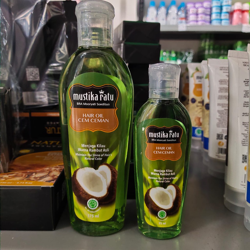 Jual MUSTIKA RATU HAIR OIL CEM CEMAN HAIR OIL MINYAK RAMBUT WANITA ...