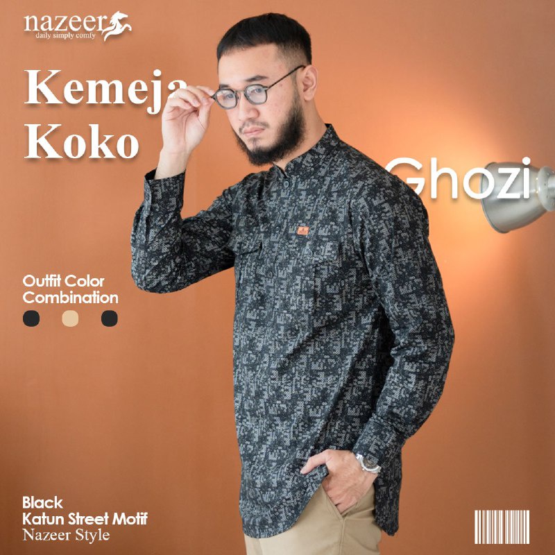Jual Nazeer Kemko Ghozi Koko Pria Muslim Terbaru termurah Original ...
