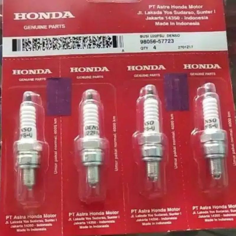 Jual Busi Denso U22 busi U22 grand supra supra fit revo legenda mio mio ...