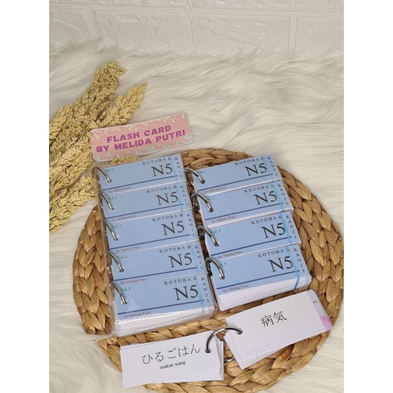 Jual Flash card jlpt N5 | Shopee Indonesia
