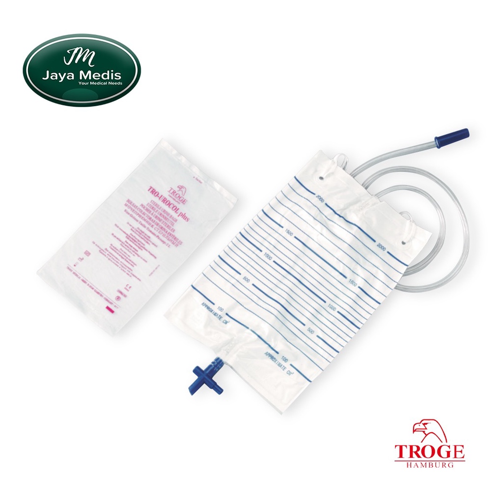 Jual Urine Bag Tro - Urocol Plus Urine Drainage Bag 2000 Ml Made In ...