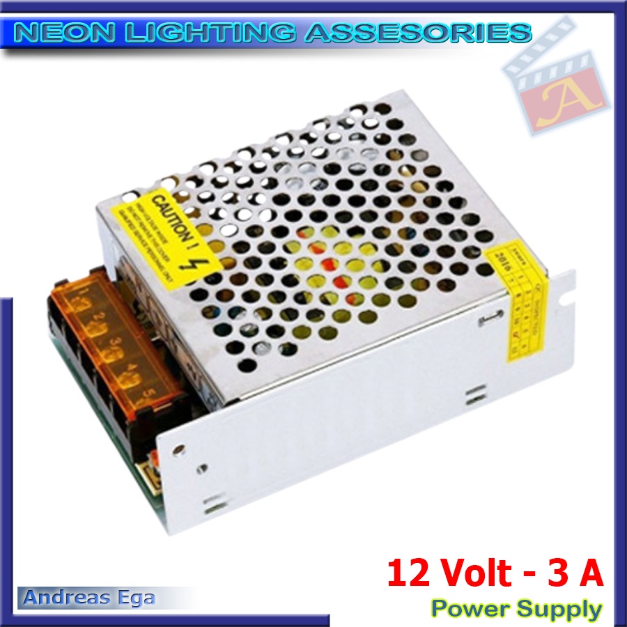 Jual Power Supply Adapter 12 Volt 3 Ampere (12V 3A) | Shopee Indonesia