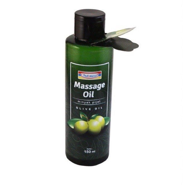 Jual Indomaret Massage Oil Olive Oil 150Ml - Minyak Pijat Zaitun | Shopee Indonesia