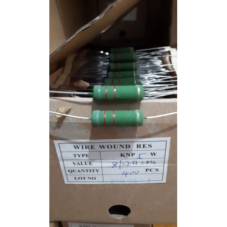 Jual RESISTOR 5W 8K2 ISI 50 PCS | Shopee Indonesia