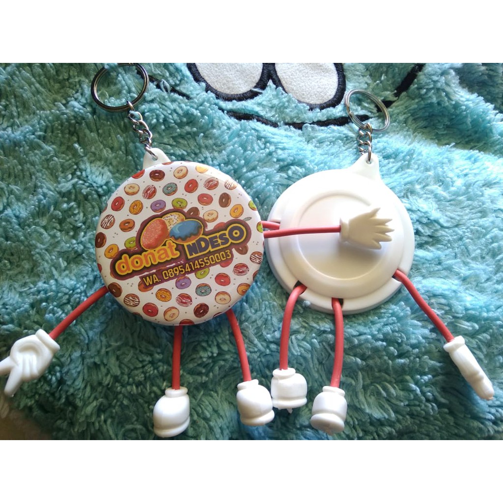 Jual Cetak Gantungan Kunci BONEKA 58 mm ring tebal custom | Shopee ...