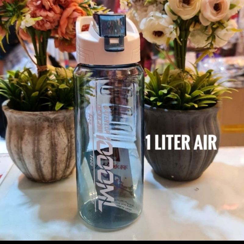 Jual botol minum sport 1 liter botol olahraga botol minum sekolah ...
