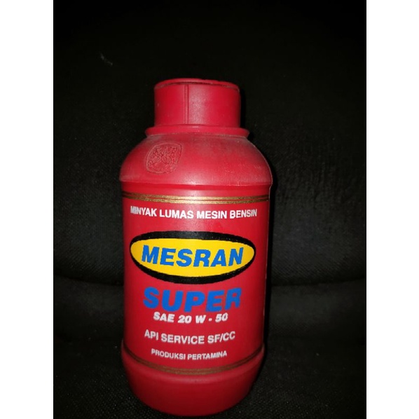 Jual MESRAN SUPER 1LITER LAMA PRODUKSI PERTAMINA SAE 20W-50 | Shopee ...