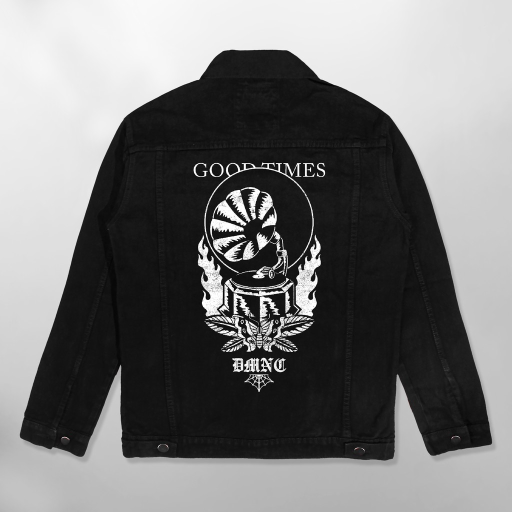 Jual DMNC Good Times Denim Jacket - Unisex | Shopee Indonesia