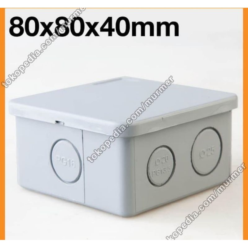 Jual Legrand Box Junction 80 x 80 x 40 mm Wateproof | Shopee Indonesia