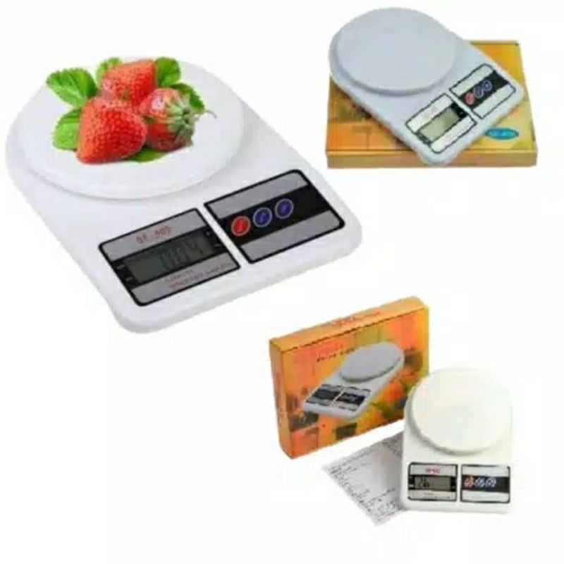 Jual Timbangan Dapur Digital tipe SF400 Maks 10 kg | Shopee Indonesia