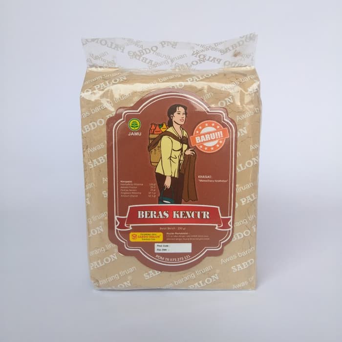 Jual Jamu Beras Kencur Bubuk / Bumbu Beras Kencur Sabdo Palon 250gram ...