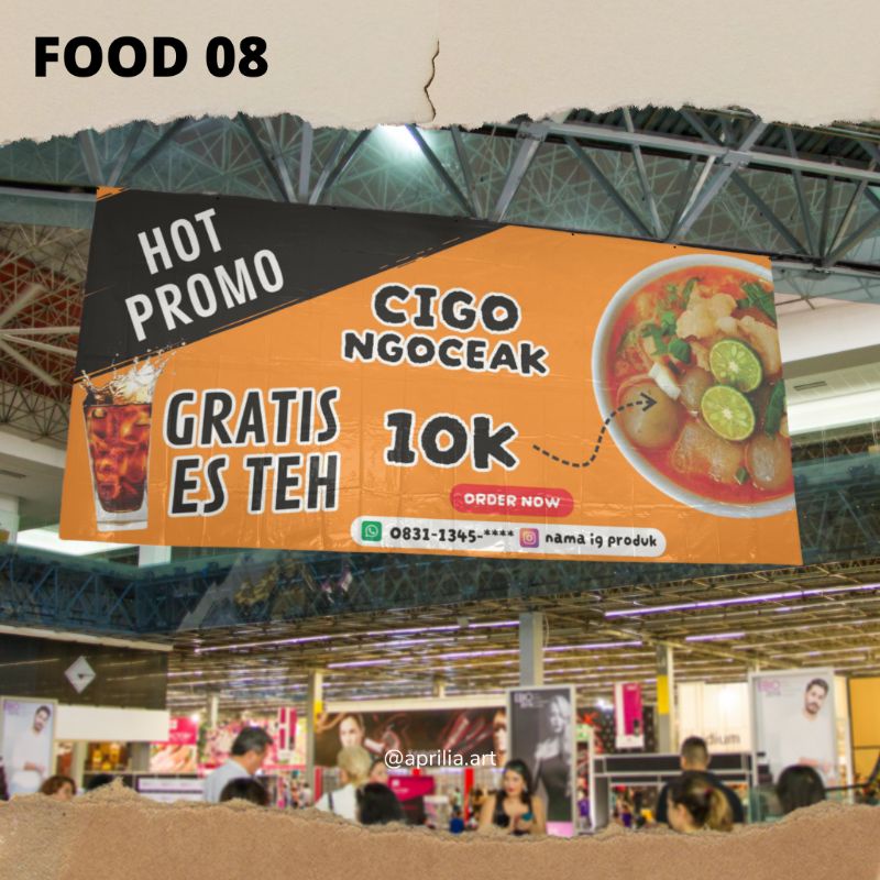 Jual Banner Spanduk Warung Makan / Banner Food X Banner | Shopee Indonesia