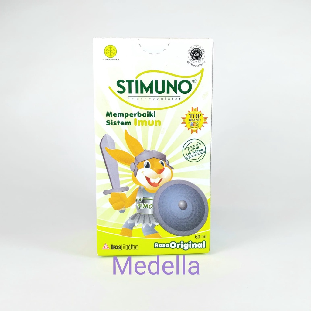 Jual Stimuno Syrup/ Sirup Rasa Original (Tutti Frutty) 60 ml | Shopee ...