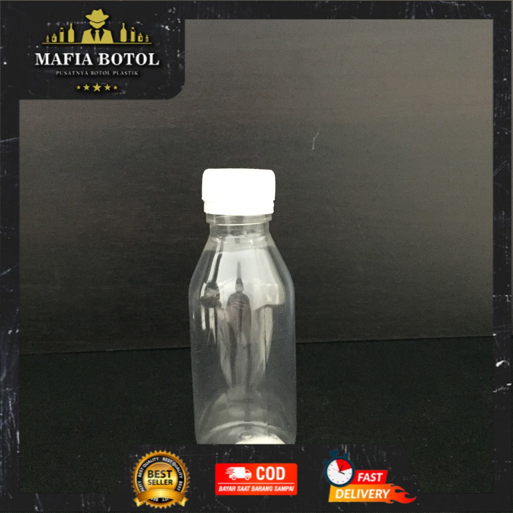 Jual Botol Plastik PET 100 ml tebal botol kapsul | Shopee Indonesia
