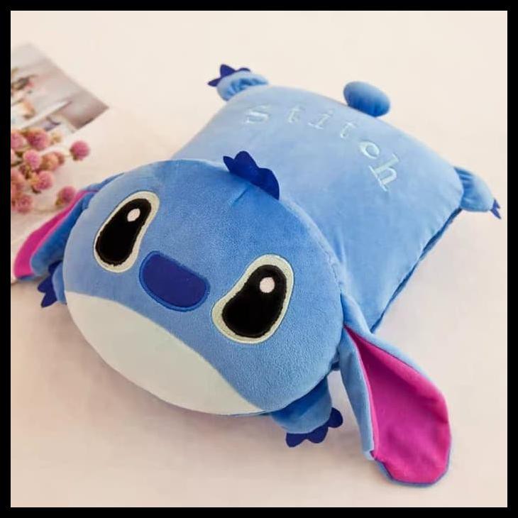 Jual BANTAL SELIMUT BALMUT MOTIF MURAH LEMBUT 2 IN 1 DORAEMON/ HELLO ...