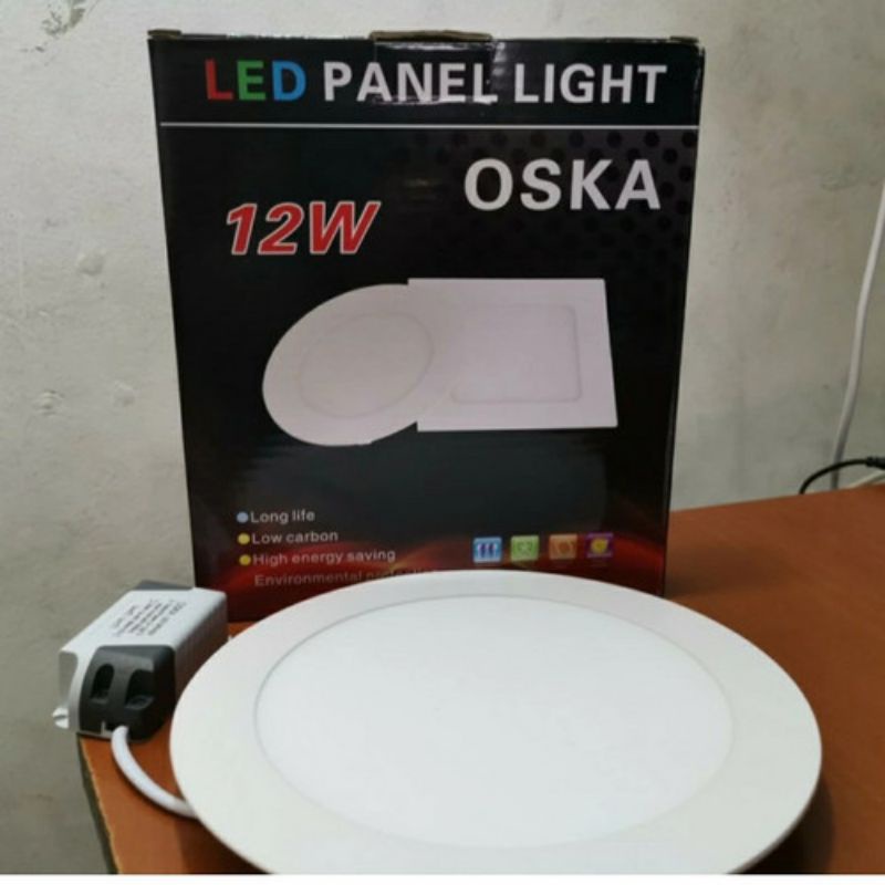 Jual Lampu LED Panel Oska 12 watt - Panel Light Led - Downlight Led ...