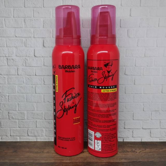 Jual BARBARA FOAM MERAH EXTRA STRONG 180ML ORIGINAL | Shopee Indonesia