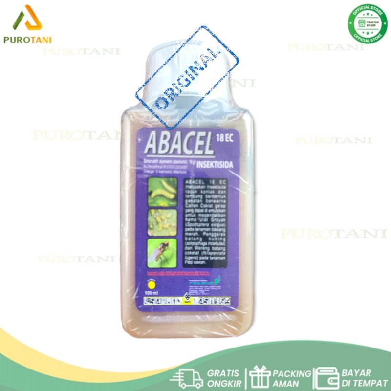 Jual Insektisida Abacel 18EC Obat Hama Serangga Abamectin 18 EC 100ML ...