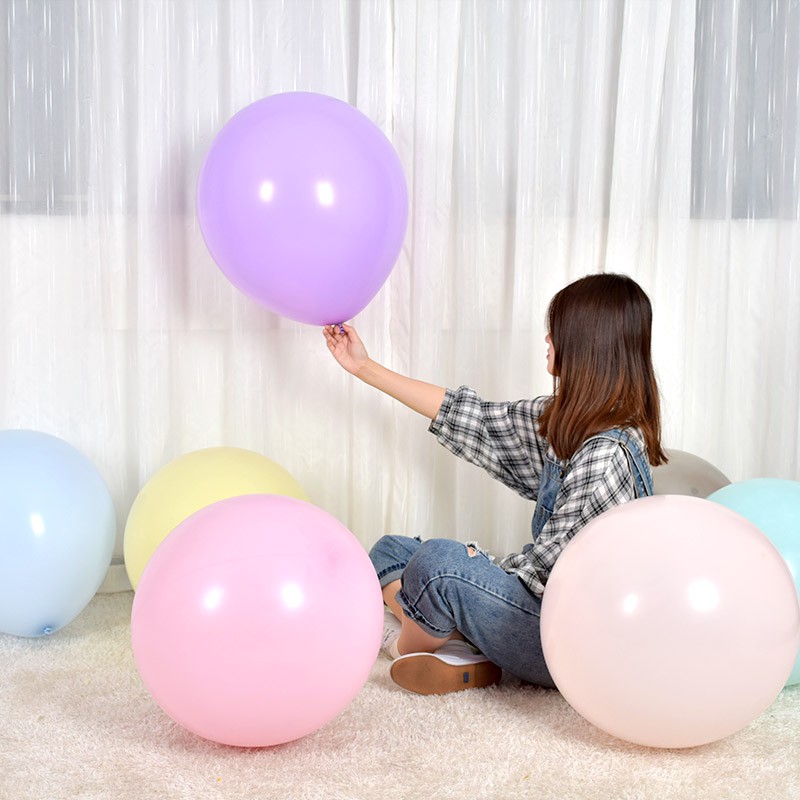 Jual Balon Latex Pastel 18inch/Balon Latex Macaron 18inch/Balon Latex ...